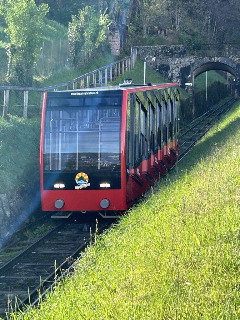 Paradiso: new cars of the San Salvatore - Ticino funicular