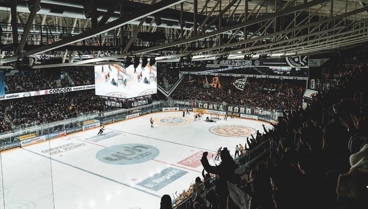 Cornèr Arena, das Herz des Luganer Hockeys, bis 2039 geschlossen ...