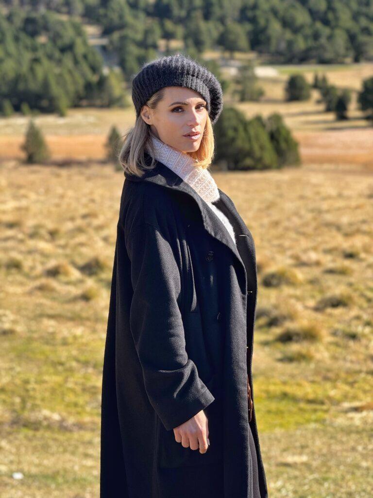Michelle Hunziker discovers autumn in Blenio Valley