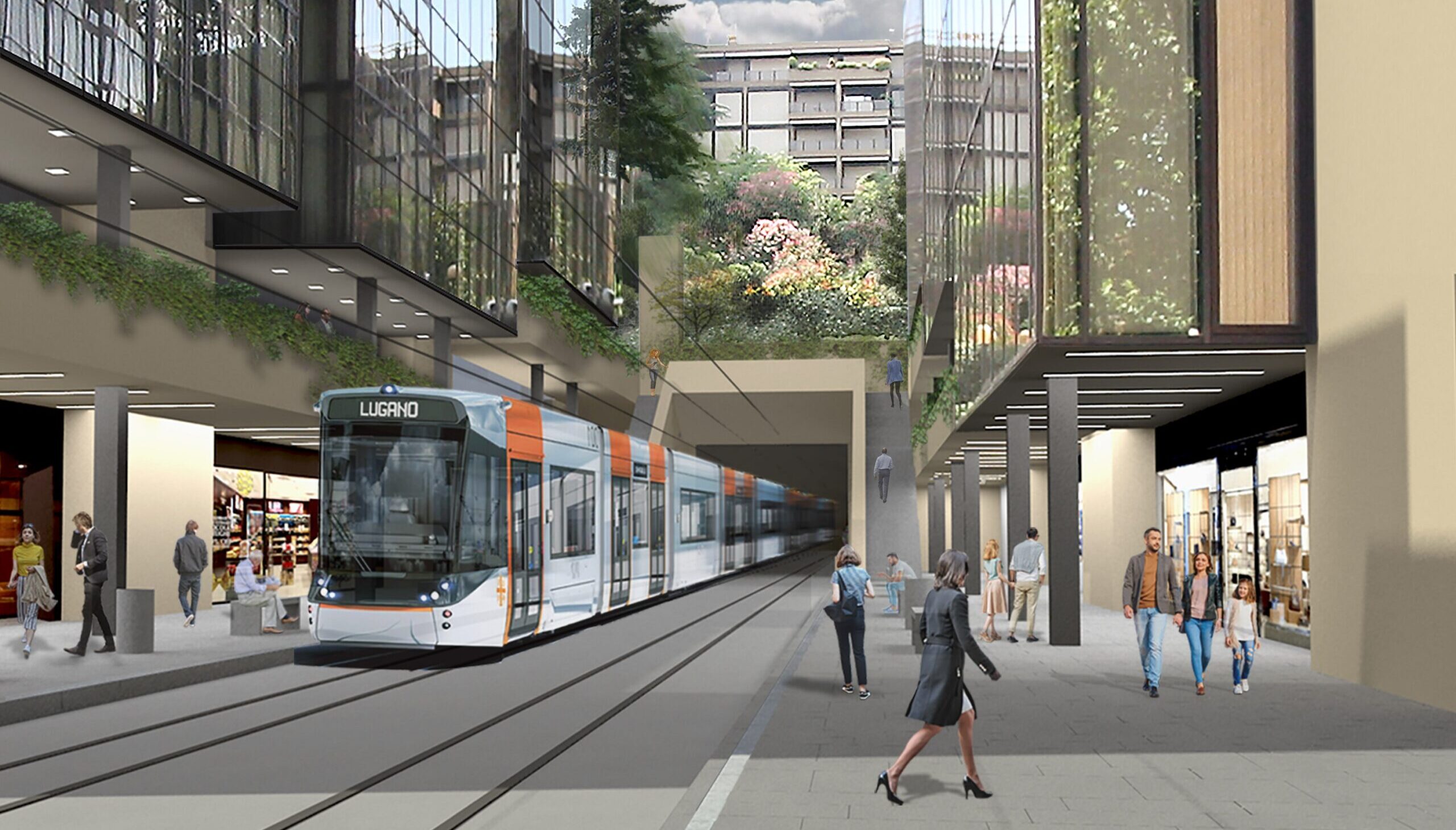 Das Tram-Train-Netz von Lugano: Volle Kraft voraus! - Ticino Welcome
